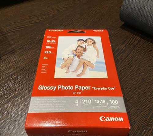 Глянцевая фотобумага Canon GP-501