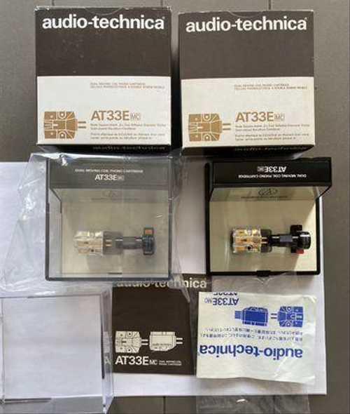 Головка MC Audio-Technica AT-33E-как новая