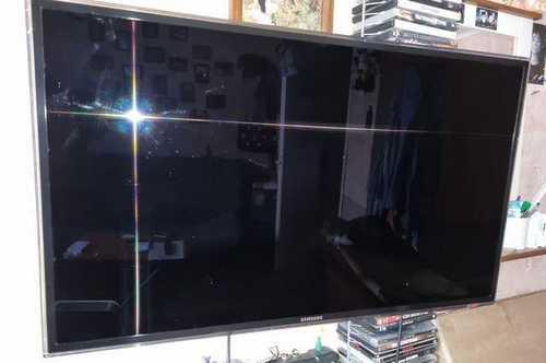 Телевизор samsung smart tv 55 на запчасти,разбит э