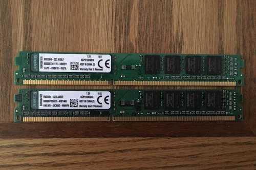 Kingston DDR3 8GB(2x4)