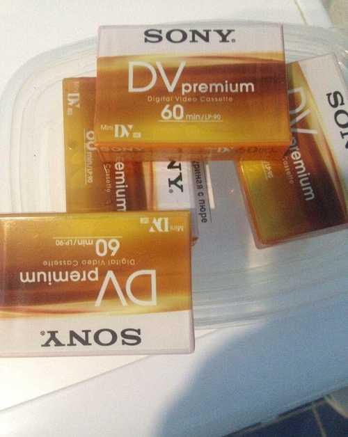 Видеокассета Sony MiniDV Premium 60