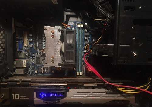 Fx 6100, AM3+ материнка, ddr3 8gb (2x4), кулер