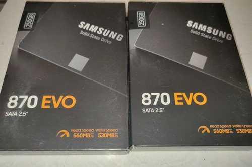 Ssd 256gb samsung 870 evo
