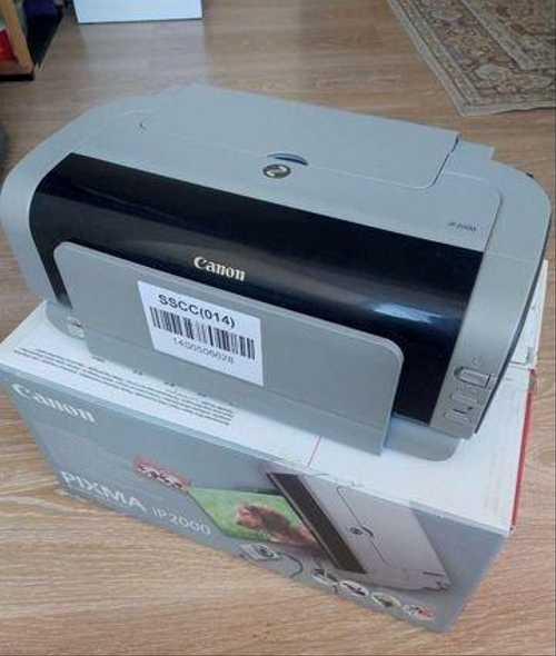 Принтер цветной струйный canon ip2000