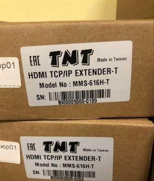 TNT MMS-616H-T Передатчик IP удлинителя hdmi