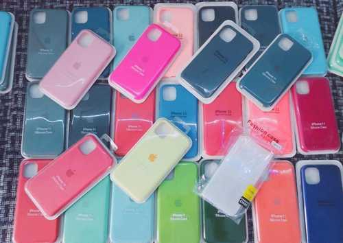 Чехлы Silicone case на iPhone Xr/11/Xs/6/6s/7/8+