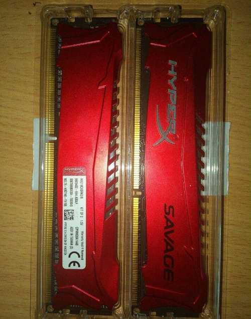 DDR3 2x4Gb HyperX