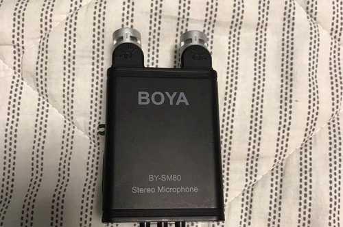 Стереозвуковой микрофон boya-SM80