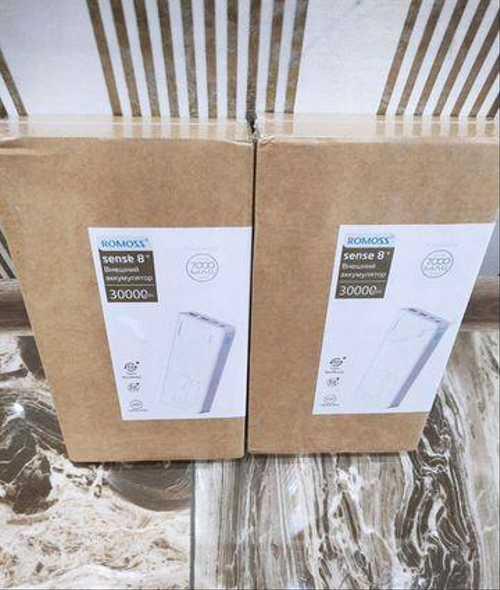 Power bank romoss sense 8+ 30000 mah