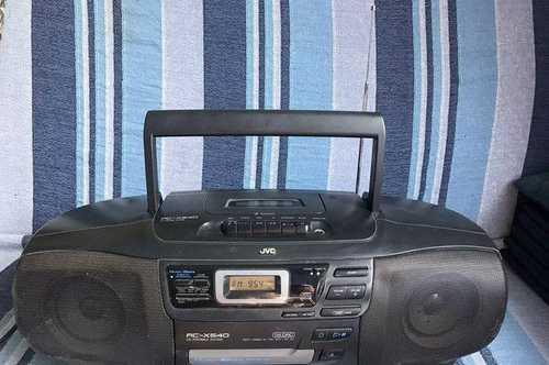 Магнитола JVC RC-X540 с CD,FM,кассетой