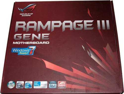 Коробка от Asus rampage iii gene