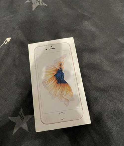 Коробка iPhone 6s gold 64gb