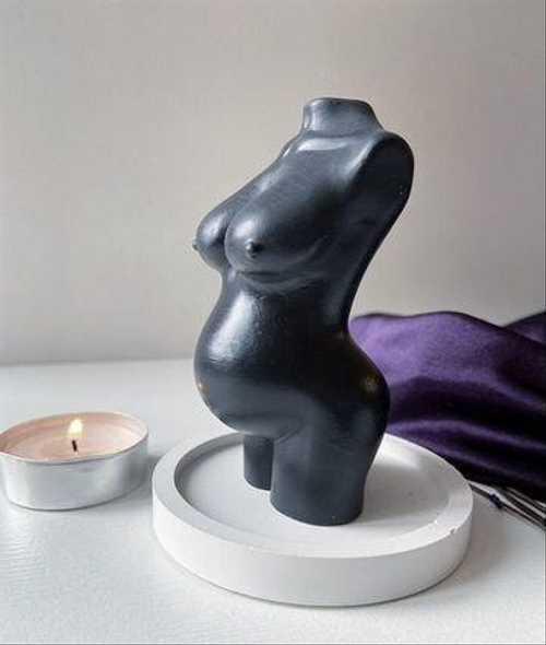 Беременная статуэтка гипс фигурка