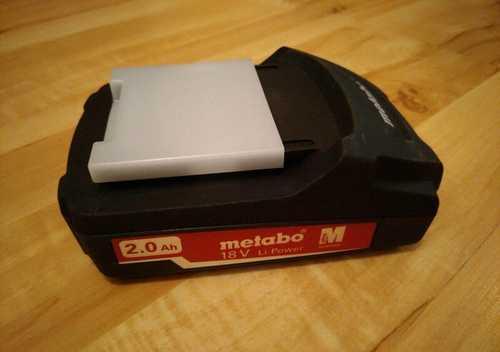 Аккумулятор Metabo 18V 2Ah 25596000 (625596000)