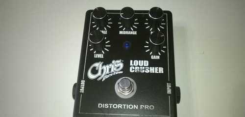 Педаль Chris Custom Loud Crusher distortion