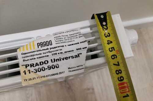 Радиатор отопления Prado Universal 11-300-900 бу