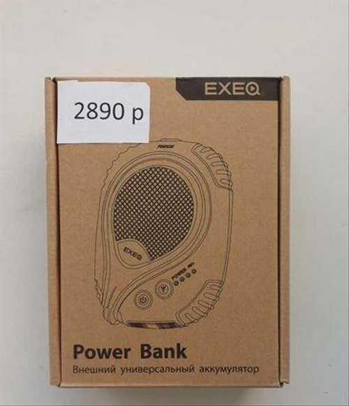 Повербанк / power bank / внешний аккумулятор exeq