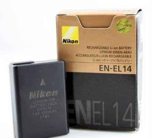 Аккумулятор Nikon EN EL-14 оригинал