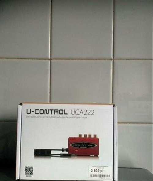 Звуковая карта behringer uca222