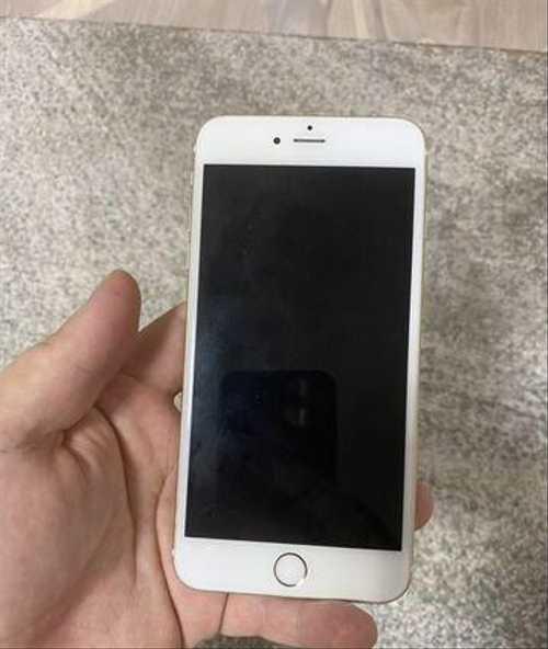 IPhone 6s plus gold 32 gb на айклауде с корбкой