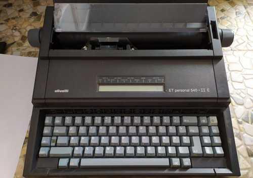 Пишущая машинка olivetti et personal 510-ii