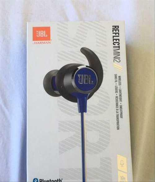 Беспроводные наушники jbl reflect mini2 bluetooth