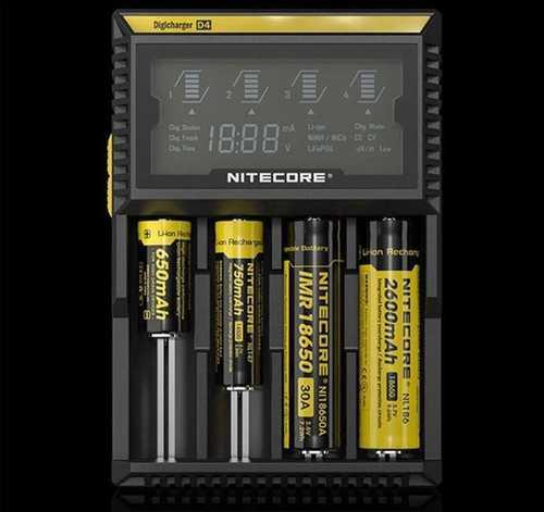 Зарядное ус-во интел-ое NiteCore D4 Новое