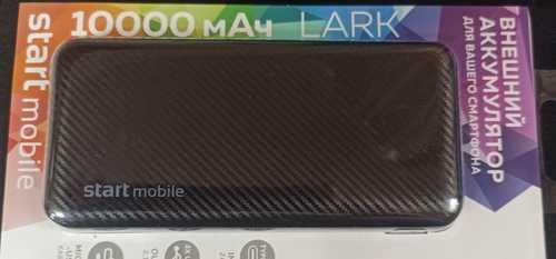 Внешний аккумулятор 10000 мАч strt mobile lark