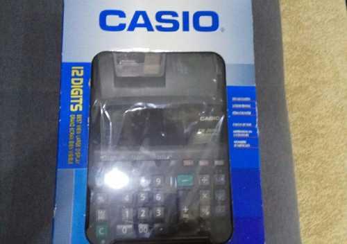 Калькулятор печатающий casio FR-2650T-GYB-W