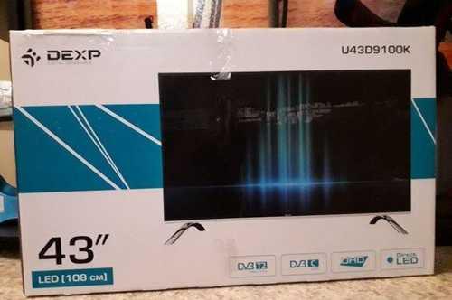 Производитель телевизоров dexp. DEXP u43d9100. Телевизор DEXP u43d9100k. DEXP u43d9100k 2017 led. Матрица под телевизор DEXP u43d9100k.