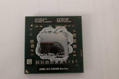 Ноутбучный процессор AMD A-4-3300m Series