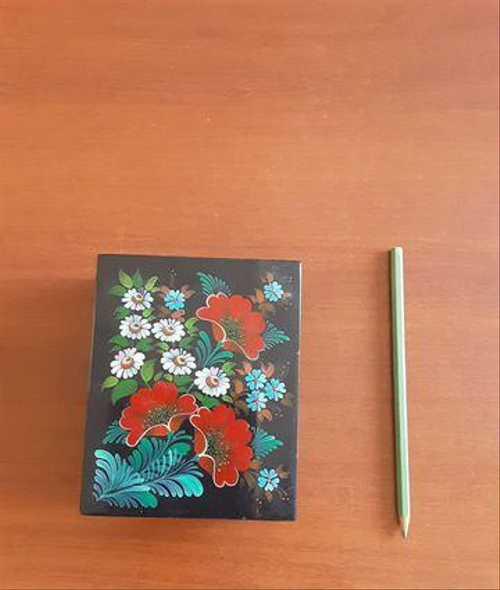 Шкатулка расписная СССР
