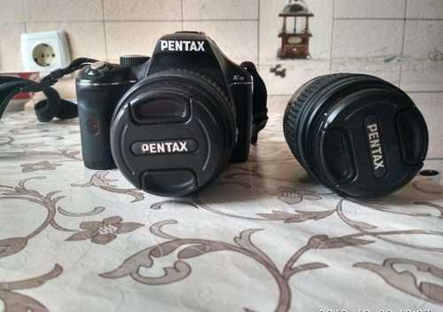 Pentax K-M (K2000) kit 18-55&55-200