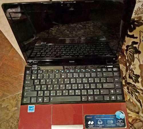 Нетбук Asus eeePC 1215P Seashell (красный)