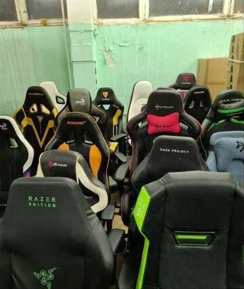 Игровые кресла Cougar, DxRacer, Aerocool и другие