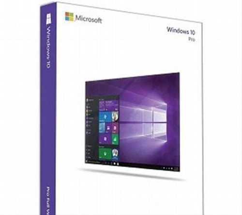 Операционная система Microsoft Windows 10 Professional 32-bit/64-bit Russian USB BOX #FQC-10150