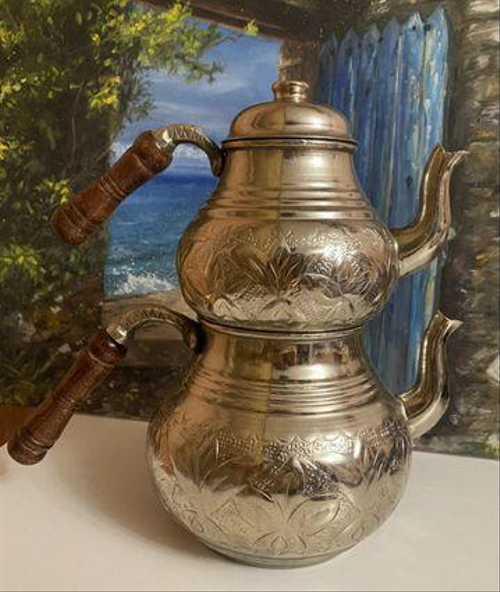 Чайник турецкий двойной
