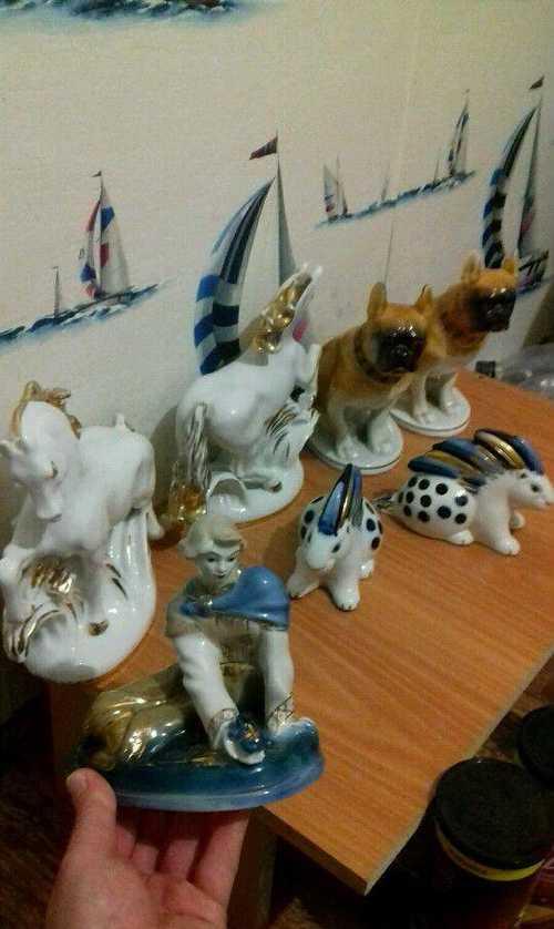 Фигурки; фарфор ; Статуйки