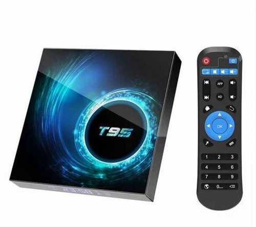 T95 Smart tv приставка 4Gb/32GB Android 10