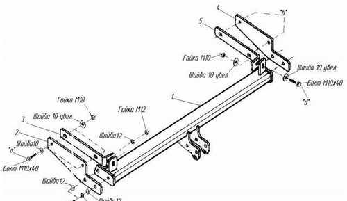 Фаркоп Рено (Renault) Clio II, Symbol седан 1999-2