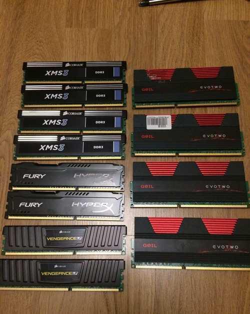 Комплекты памяти DDR3 8Gb / 16Gb