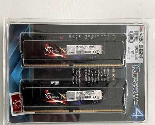 G.Skill Ripjaws 4 32GB DDR4 Kit 2666 CL15 (4x8GB)