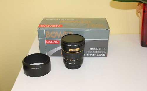 Samyang 85mm f/1.4 AS IF Canon EF (bower)