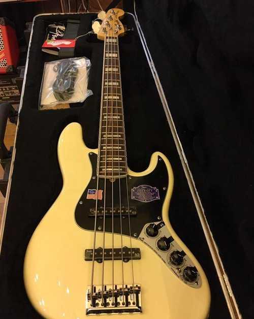 Бас-гитара Fender American Deluxe Jazz Bass V