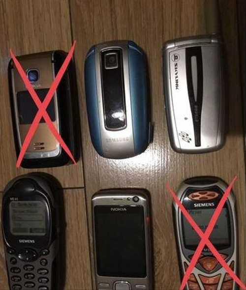 Мобильные кнопочные телефоны