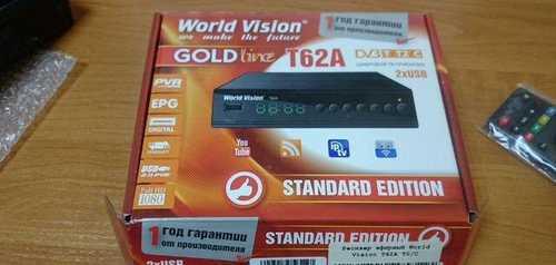 DVB-T2/C ресивер World Vision T62A T2/C с пультом