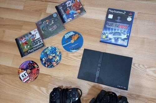 Sony PlayStation 2 с играми