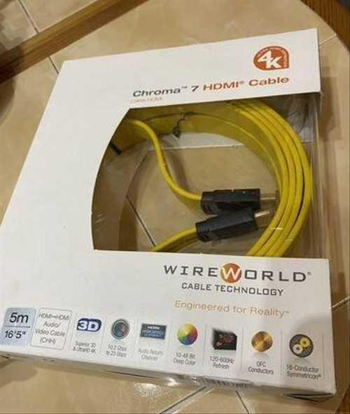 Кабель wirewold hdmi