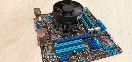 Комплект Asus s1155 + CPU