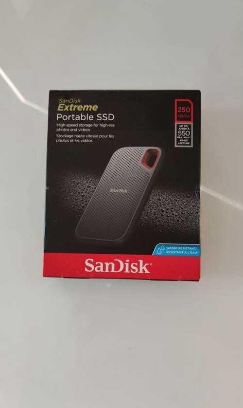 SanDisk Extreme / Pro Portable SSD новый 250gb